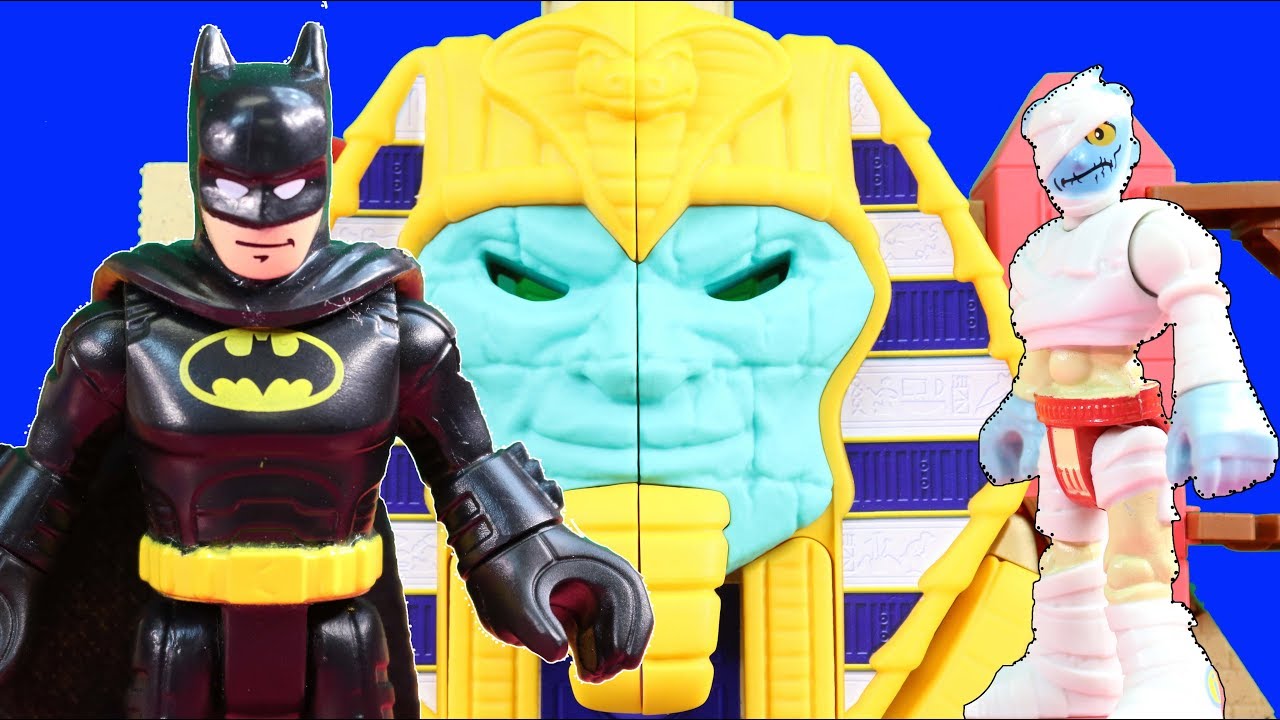 Kids Toys Imaginext Batman Rescues Explorers & Paramedic From Serpent ...