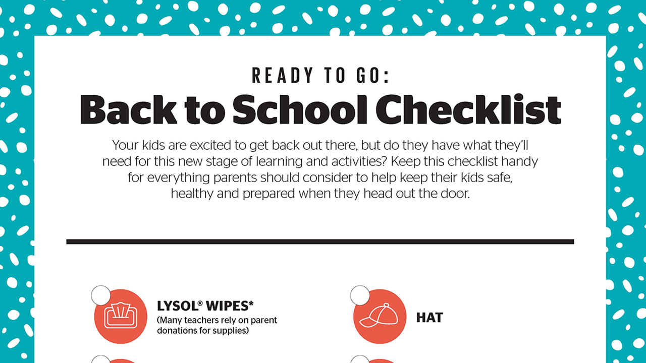 Get Prepared With Our Back To School Checklist - UsParenting.com