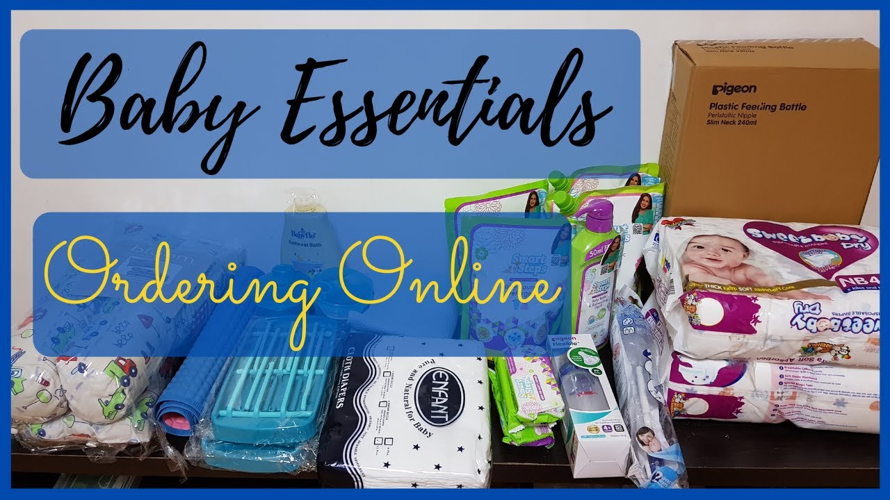 BUYING NEW BORN ESSENTIALS ONLINE|A Parent's Guide And List Of New Born ...