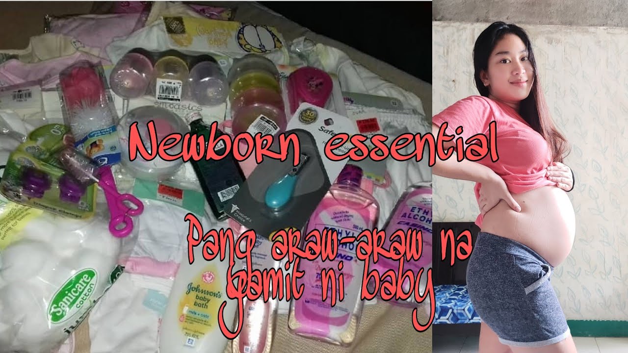 Newborn Essential | Pang Araw Araw Na Gamit Ni Baby | Tips ...