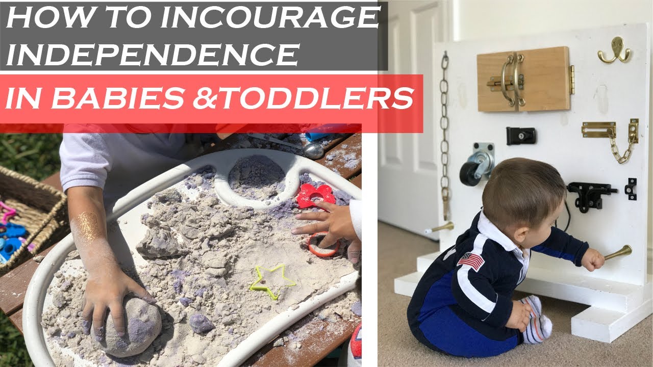 How To Encourage Independent Play In Babies And Toddlers | Screen Free ...