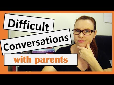 Difficult Conversations With Parents | Teaching Tips - UsParenting.com