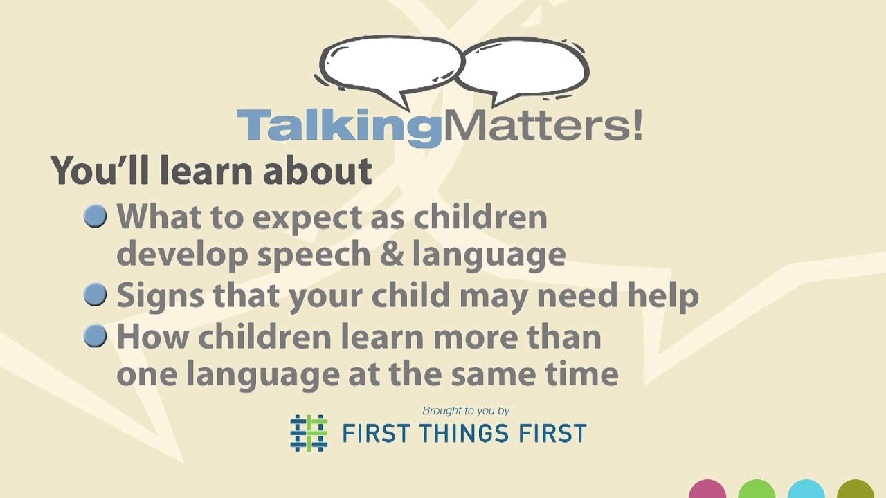 Talking Matters! - UsParenting.com