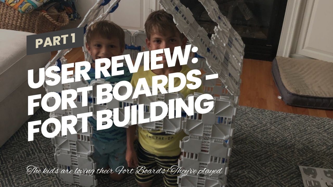 User Review: Fort Boards - Fort Building Kit Jumbo Blocks Kids Toy ...