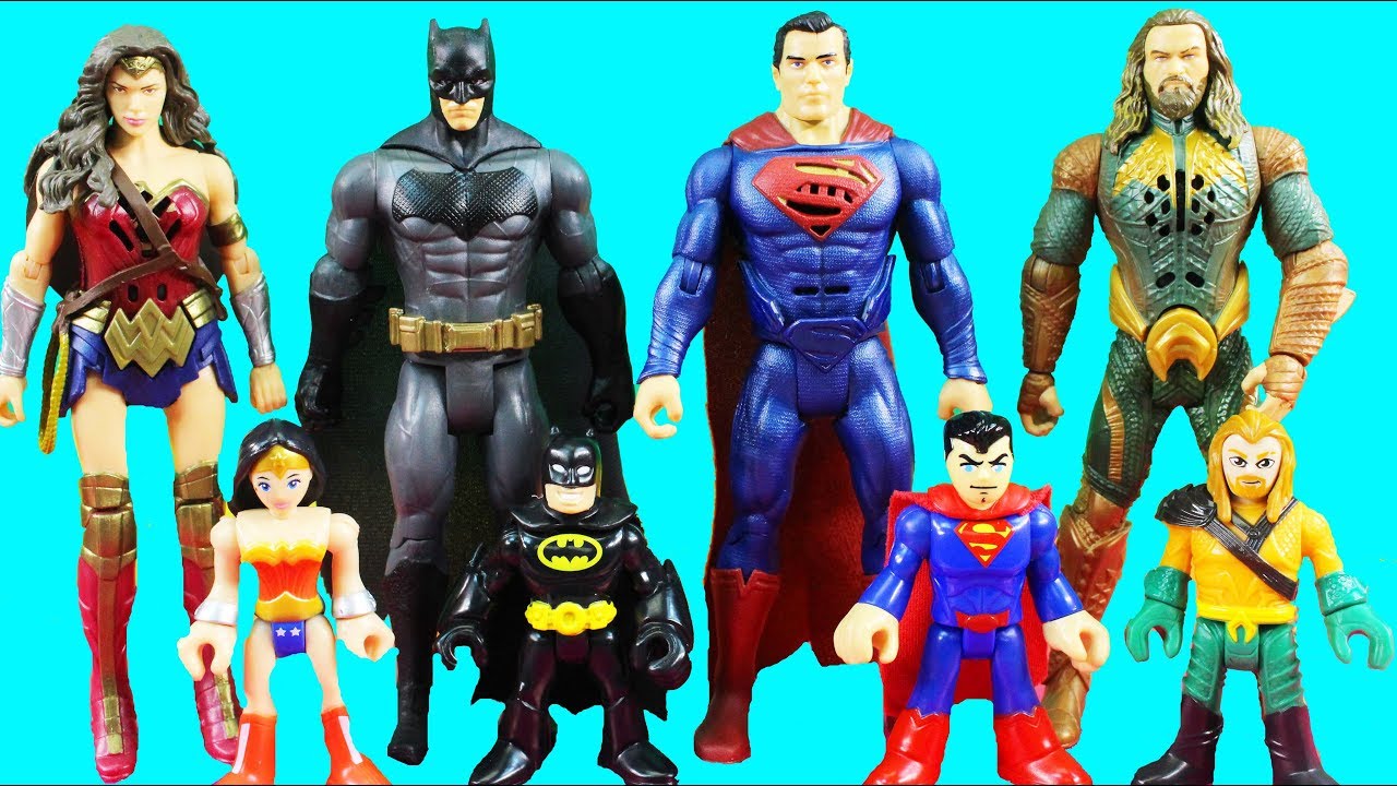 Justice League Battleground Playset Kids Toy Review + Imaginext Batman ...
