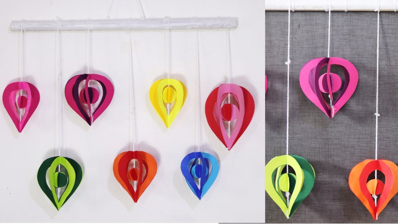 easy-paper-wall-hanging-crafts-for-kids-diy-paper-wall-decoration