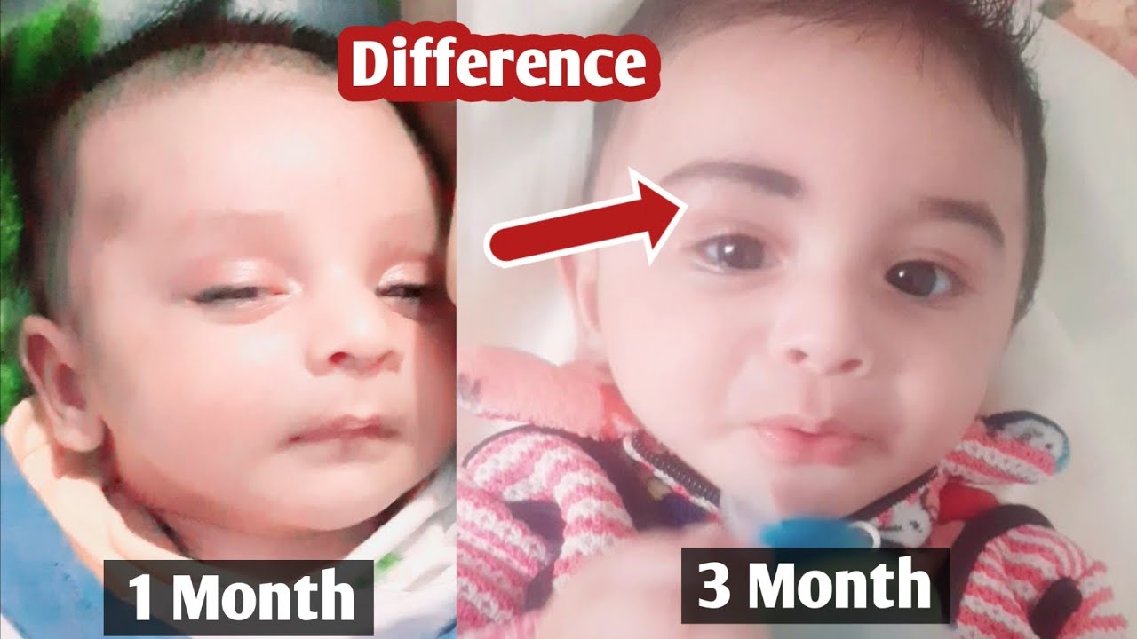 How To Make Newborn Eyebrows Dark Permanently | Baby's Eyebrows Shaping ...