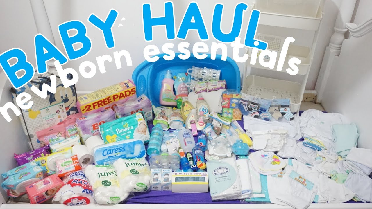 NEWBORN BABY HAUL ESSENTIALS - FIRST TIME YOUNG MOM (COVID BABY ...